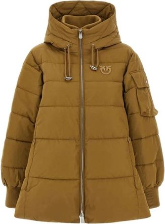 Pinko Pinko, Femme, Vestes, Brun, Taille: 38 FR Vestes