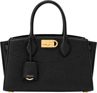 Ferragamo Ledertasche - - Bags - Damen - Schwarzk - ONE SIZE