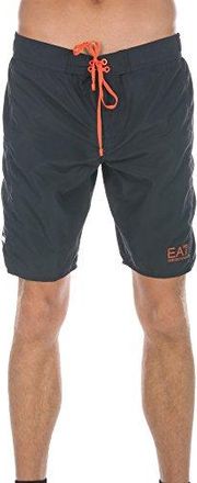 Emporio Armani Short DE Bain Navy MI Long LOGOTE 7 Bandes Armani