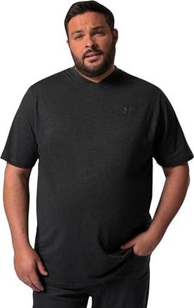 Men Plus Hommes Grandes Tailles L-8XL T-Shirt Men+, col en V et Manches Courtes, Collection Basic - Jusquau 8 XL Noir 6XL 836279100-6XL