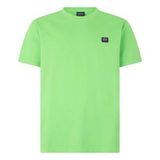 Paul & Shark Homme, Tops, Vert, Taille: 5XL T-shirt &agrave; manches courtes