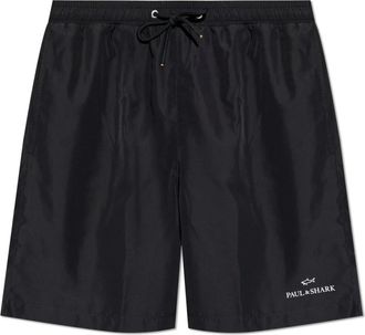 Paul & Shark Homme, Maillots de bain, Noir, Taille: L Swim Shorts