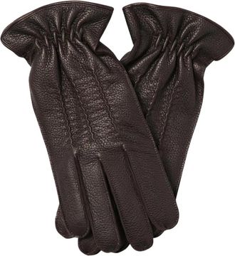 Orciani Homme, Accessoires, Brun, Taille: ONE Size Gants en cuir classiques