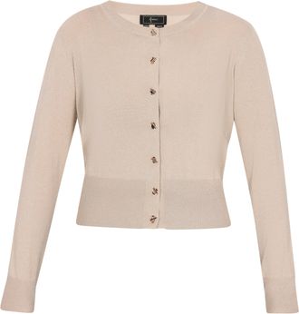 Faina Strickjacke Frauen Beige