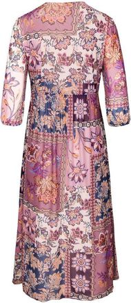 bianca Meshkleid ADRIANA in angesagtem Mustermix in Trendfarben