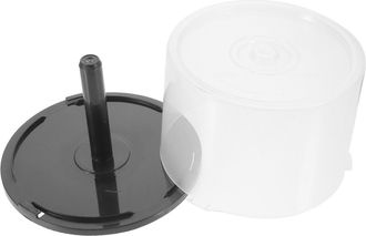 Artibetter CD Aufbewahrungsbeh&auml;lter aus Klarem PP Kunststoff Stapelbarer CD DVD Organizer mit F&auml;cher Sch&uuml;tzender Kratzfester Speicher f&uuml;r Musik Spielediscs Platz