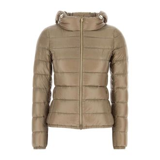 Herno Nylon Daunenjacke - - Jackets - Damen - Beige - S