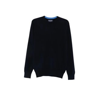 MC2 Saint Barth Glw001 Rundhals-Strickpullover - - Knitwear - Herren - Blau - M