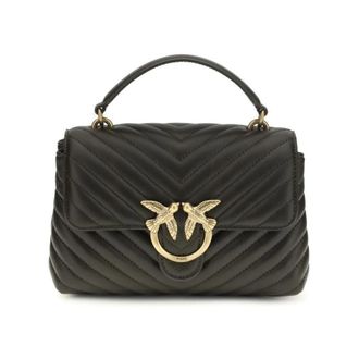 Pinko Pinko, Femme, Sacs, Noir, Taille: ONE Size Love Lady Mini Handbag