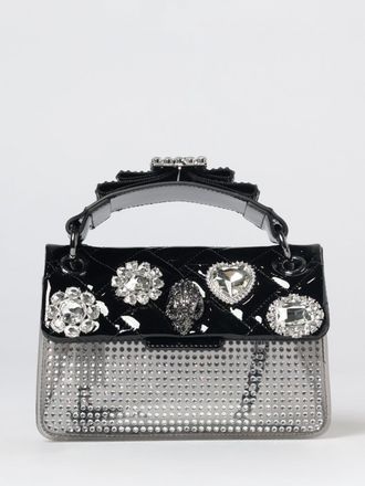 Kurt Geiger Mini-Tasche Kensington mit Kristallen und skulpturalem Griff