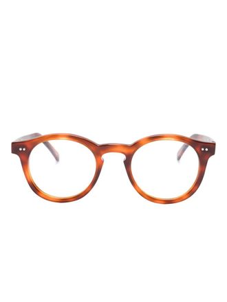 Family Affair monture ronde en acétate - Marron