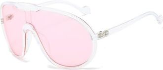 Generic Lunettes De Soleil Dext&eacute;rieur &Agrave; Grande Monture For Hommes, Vacances, Sport For Femmes(Pink)