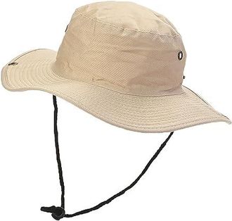 Generic Casquette de forage &agrave; large bord pour la randonn&eacute;e, la p&ecirc;che, le soleil en coton pour homme et femme, pour activit&eacute;s de plein air, chapeau souple pour
