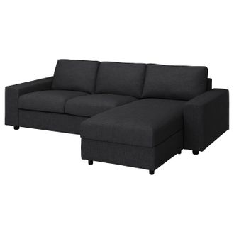 IKEA VIMLE 3er-Bettsofa mit Récamiere