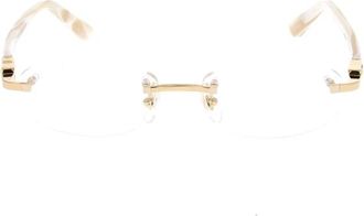 Cartier Optischer Rahmen - - Accessories - unisex - Gelb - ONE SIZE