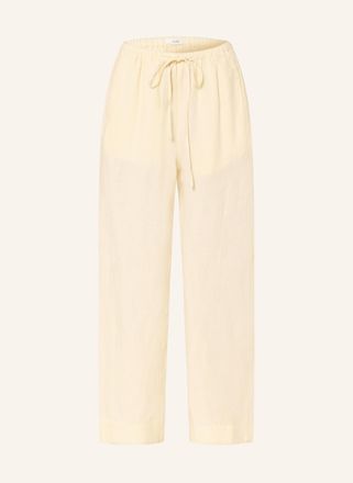 Yerse Yerse Leinen-Culotte Rita weiss