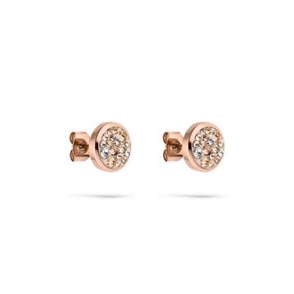 s.Oliver Ohrring - Elegante Ohrstecker aus poliertem Edelstahl - silber - wasserfest & hautfreundlich