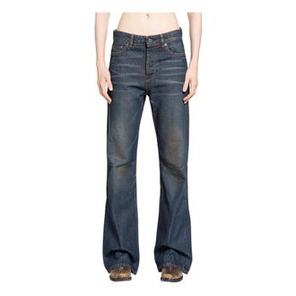 Our Legacy Jeans Moto Cut - Femme - Jeans - Bleu - Taille: W28