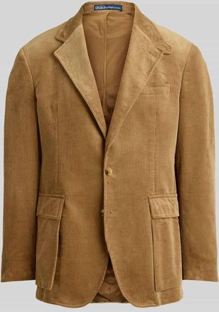 Polo Ralph Lauren Regular Fit Sakko aus Cord mit Sturmriegel