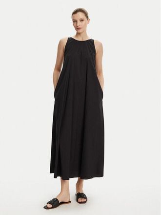 Max Mara Sommerkleid Romea 2516221019 Schwarz Relaxed Fit