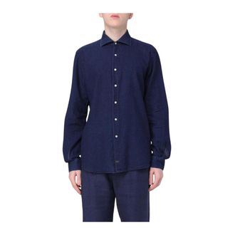 Fay Herren, Shirts, Blau, 3XSGröße