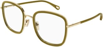 Chlo&eacute; unisex, Accessoires, Vert, Taille: 53 MM Monture optique