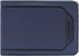 Piquadro Homme, Accessoires, Bleu, Taille: ONE Size Portefeuille avec fen&ecirc;tre didentification rabattable