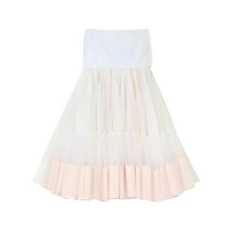 Jacquemus Midi-Rock - - Skirts - Damen - Wei&szlig; - 2XS