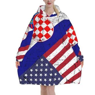 Generic Cthulhu Sweat &agrave; capuche avec logo pour femme et homme adulte surdimensionn&eacute; pour une couverture douce et chaude