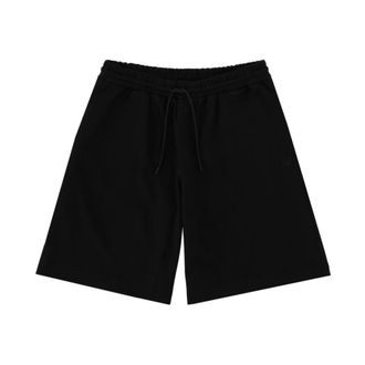 Msgm Msgm - Shorts &agrave; cordon logo - Homme - Shorts - Noir - Taille: XL