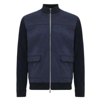 Gentiluomo Jacket Zip LS - - Jackets - Herren - Blau - XL