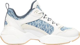 Michael Kors Low-Top Sneaker - Bowie Trainer - Gr. 38 (EU) - in Blau - f&uuml;r Damen