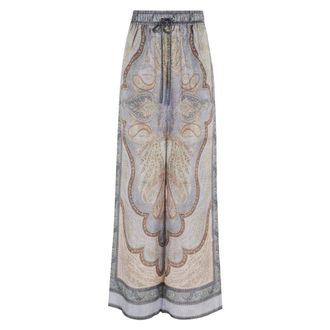 Zimmermann Femme, Pantalons, Multicolore, Taille: 36 FR Wanderlust Relaxed Pant
