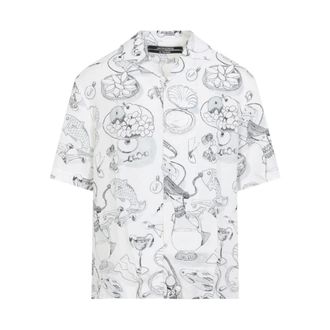Jacquemus Grafikdruck-Camp-Shirt - - Shirts - Herren - Mehrfarbig - M