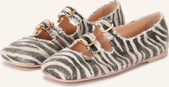 AGL Agl Mary-Jane-Ballerinas Ceramic schwarz