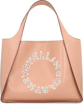 Stella McCartney Femme, Sacs, Rose, Taille: ONE Size Sac bandouli&egrave;re Logo