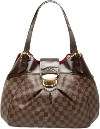 Louis Vuitton Sac bandouli&egrave;re Sistina GM Pre-owned - Femme - Pre-owned - Brun - Taille: ONE Size