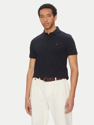 Tommy Hilfiger Poloshirt Vertical MW0MW38951 Dunkelblau Regular Fit