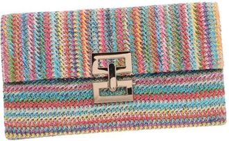 Frcolor Sac &agrave; Main Tiss&eacute; Color&eacute; pour Femme Pochette &Eacute;l&eacute;gante &eacute;t&eacute; L&eacute;g&egrave;re et Portable pour Soir&eacute;es et &Eacute;v&eacute;nements Fermeture &agrave; Boucle S&eacute;curis&eacute;e