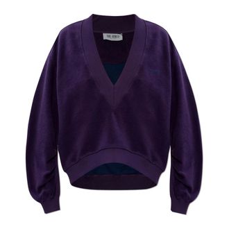 The Attico Damen, Sweatshirts & Hoodies, Lila, SGröße