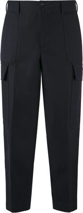 PT01 Pt01, Homme, Pantalons, Bleu, Taille: W33 Pantalon Chino Droit
