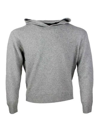 04651/ Pull Col Rond - Gris