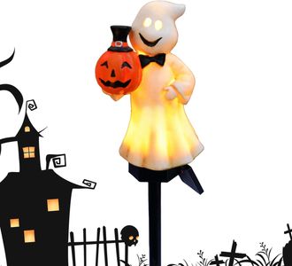 Generic Solar Halloween Ghost Lights - Spooky Garden State Decor, Leuchtfiguren f&uuml;r den Au&szlig;enbereich | Befallene Landschafts-Akzente f&uuml;r gruselige Beleuchtung
