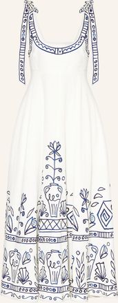 Alemais Alémais Leinenkleid Leela weiss