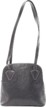 Loewe Sac cabas en cuir Pre-owned - Femme - Pre-owned - Noir - Taille: ONE Size