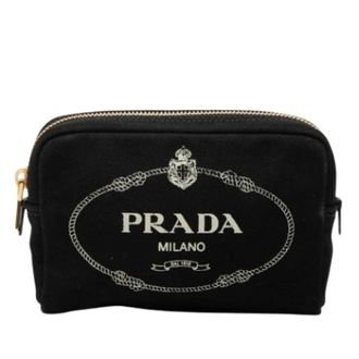Prada Pochette Vintage Pre-owned - Femme - Pre-owned - Noir - Taille: ONE Size
