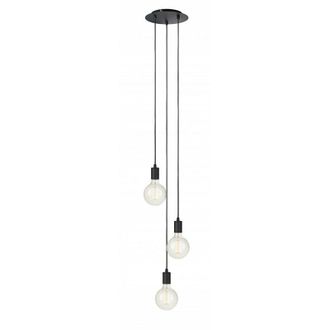 Marksl&ouml;jd Markslojd - Suspension Led noire ronde 3 sources lumineuses Sky - Marksl&ouml;jd