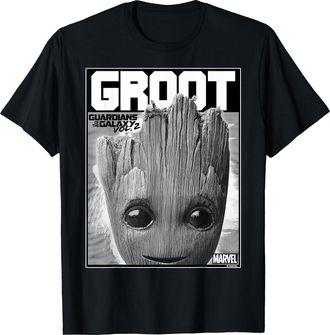 MARVEL Guardians Vol. 2 Baby Groot Close-Up T-Shirt