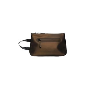 Rains 2 Zip Kosmetiktasche Gro&szlig; - - Bags - unisex - Braun - ONE SIZE