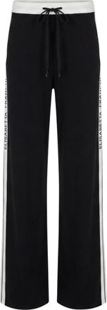 Elisabetta Franchi Damen, Hosen, Schwarzk, SGr&ouml;&szlig;e